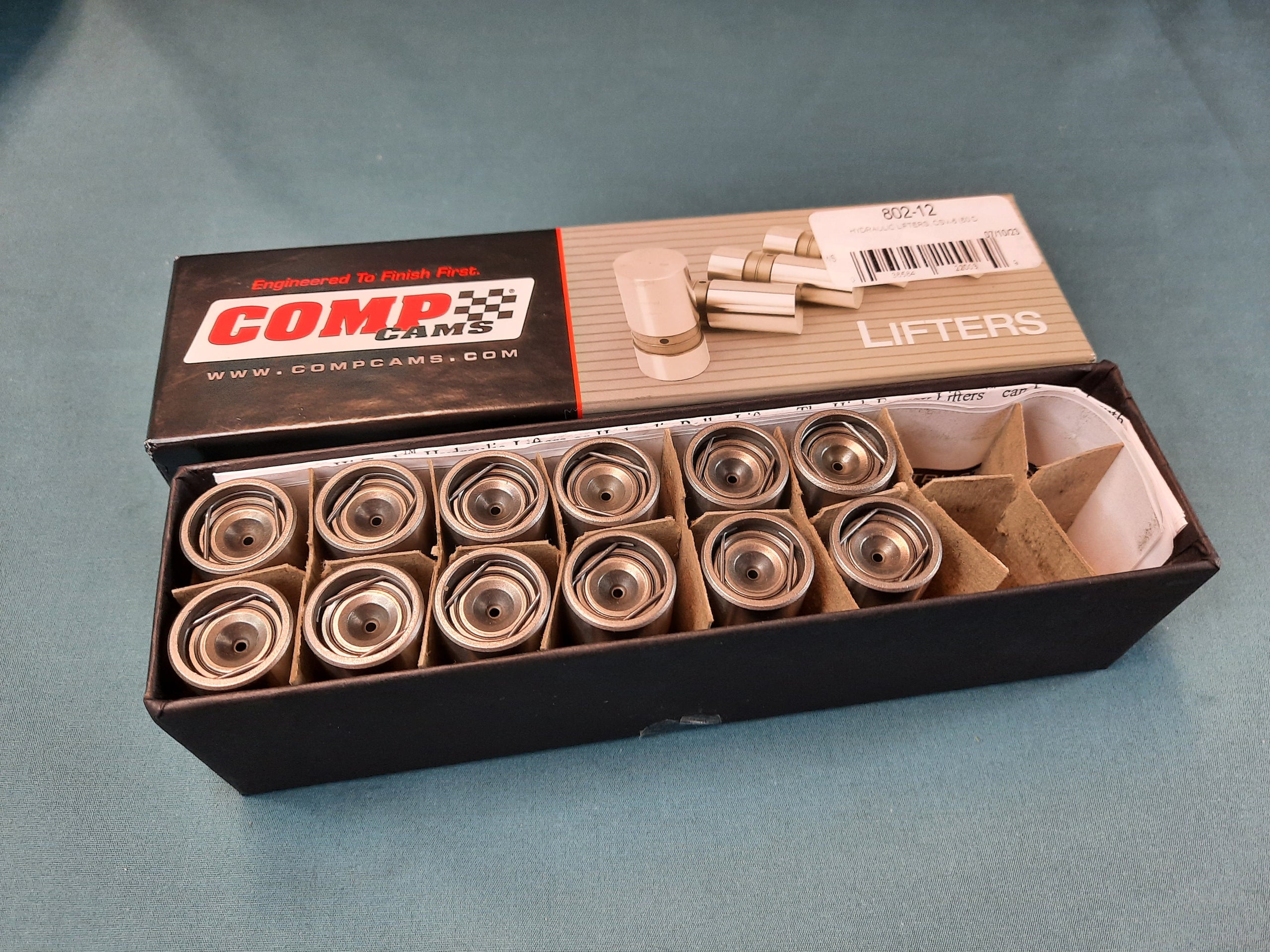 COMP Cams High Energy Hydraulic Lifter Set | Wide Open Throttle ...